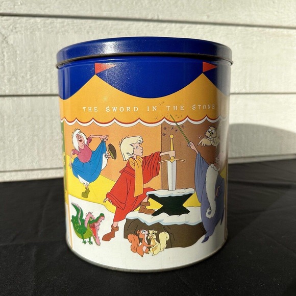 Disney | Other | 985 The Disney Channel Popcorn Tin Bucket Alice Robin ...